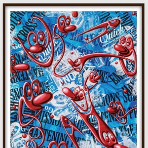 Quaz by Kenny Scharf Editioned artwork | Art Collectorz