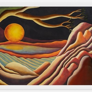 Yellow Moon by Camilla Engstrom Editioned artwork | Art Collectorz