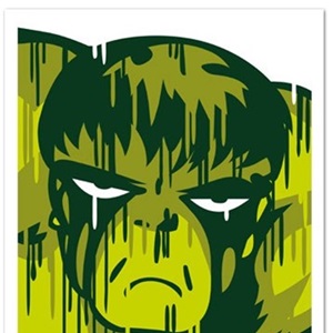 Incredible Sulk (Green) by Mysterious Al Editioned artwork | Art Collectorz