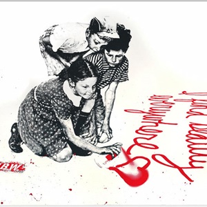 I Find Beauty Everywhere (Red) by Mr Brainwash Editioned artwork | Art ...