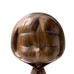 Mari Wooden Portrait (First Edition) Editioned artwork | Art Collectorz