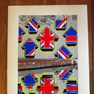 Union Jack Arrows (Regular) by Above Editioned artwork | Art Collectorz