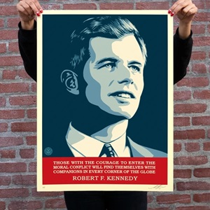 RFK by Shepard Fairey Editioned artwork | Art Collectorz