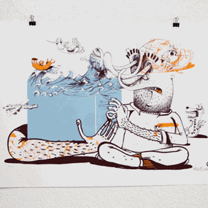 Aquarium by Alexone Editioned artwork | Art Collectorz