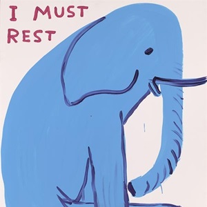 My Rampage Is Over by David Shrigley Editioned artwork | Art Collectorz