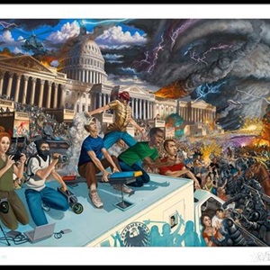American Revolution by Mear One Editioned artwork | Art Collectorz