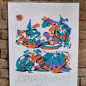Alphabet by Horfe Editioned artwork | Art Collectorz