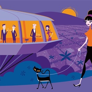 The Dusky Walk by Shag Editioned artwork | Art Collectorz