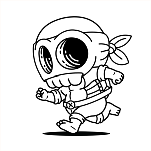 Skully III (Blank Edition) by Mike Mitchell Editioned artwork | Art ...
