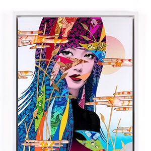 Unfollowed (Blue) by Miss Bugs Editioned artwork | Art Collectorz