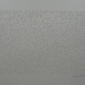 Binary Code (White) by Space Invader Editioned artwork | Art Collectorz