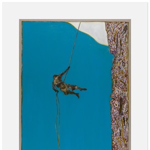 Abseiler by Billy Childish Editioned artwork | Art Collectorz