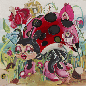 Luscious Lady Takes A Stroll In The Lush by Alake Shilling Editioned ...