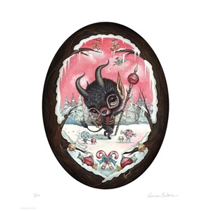Candy Krampus by Laura Colors Editioned artwork | Art Collectorz