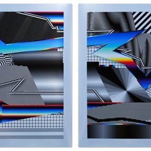 Optichromie 32-33 by Felipe Pantone Editioned artwork | Art Collectorz