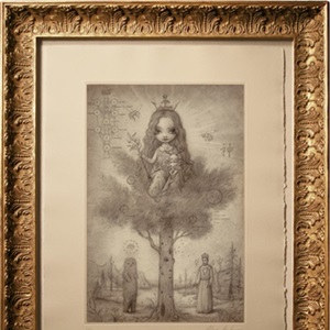 The Tree Of Life (Etching) by Mark Ryden Editioned artwork | Art Collectorz