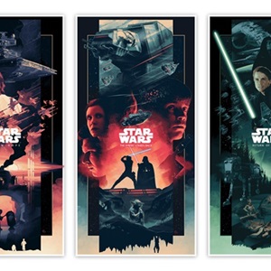 Original Star Wars Saga Triptych (Timed Edition) by John Guydo ...
