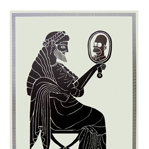 Homer by Roman Minin Editioned artwork | Art Collectorz