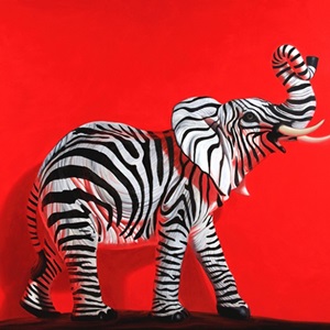 Zelephant by Ron English Editioned artwork | Art Collectorz