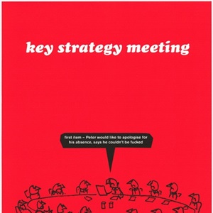 Key Strategy Meeting by Modern Toss Editioned artwork | Art Collectorz