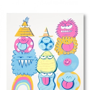 Monsters In Paris by Kevin Lyons Editioned artwork | Art Collectorz