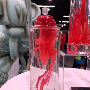 Resin Can (Red Smoke Edition) by Stash Editioned artwork | Art Collectorz