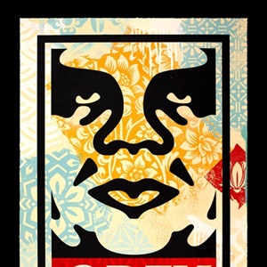 Obey Icon (HPM) by Shepard Fairey Editioned artwork | Art Collectorz