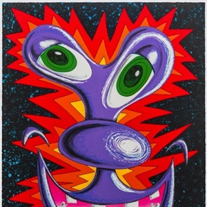 Beauty From Within by Kenny Scharf Editioned artwork | Art Collectorz