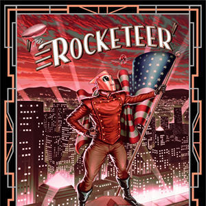 The Rocketeer (Sunset Edition) by John Keaveney Editioned artwork | Art ...