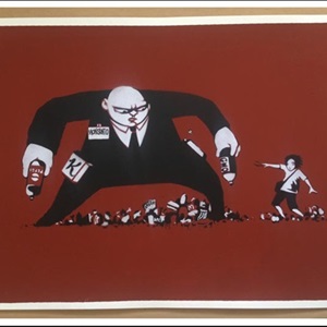 David And Goliath (Terracotta) by Mau Mau Editioned artwork | Art ...